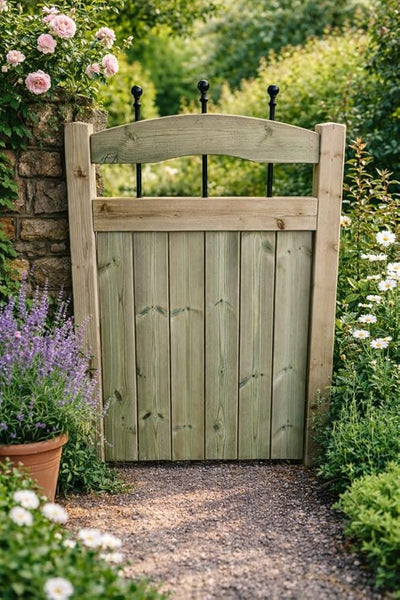 6 Foot Wooden Gates | MD Carpentry Workshop