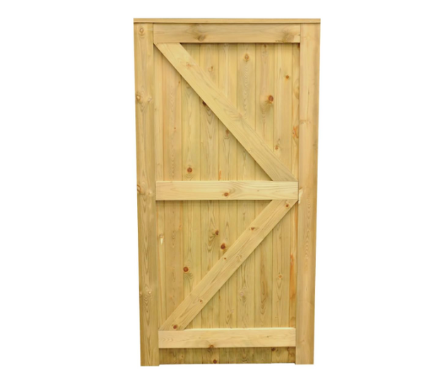 6 Foot Wooden Gates | MD Carpentry Workshop
